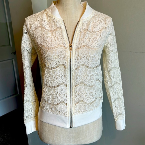 Fire Los Angeles | Jackets & Coats | Fire Los Angeles Lace Jacket ...